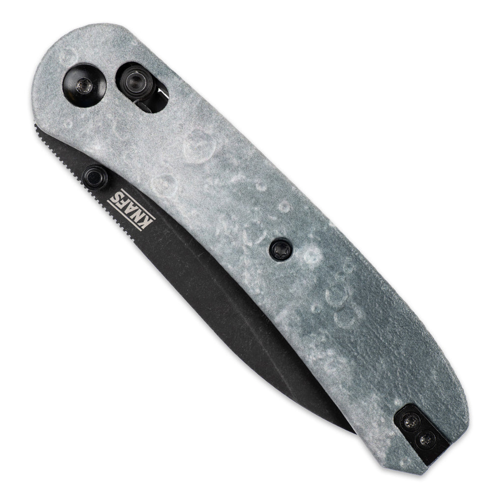 Lander 2 Knife Scales - 3D Moon Surface – Knafs