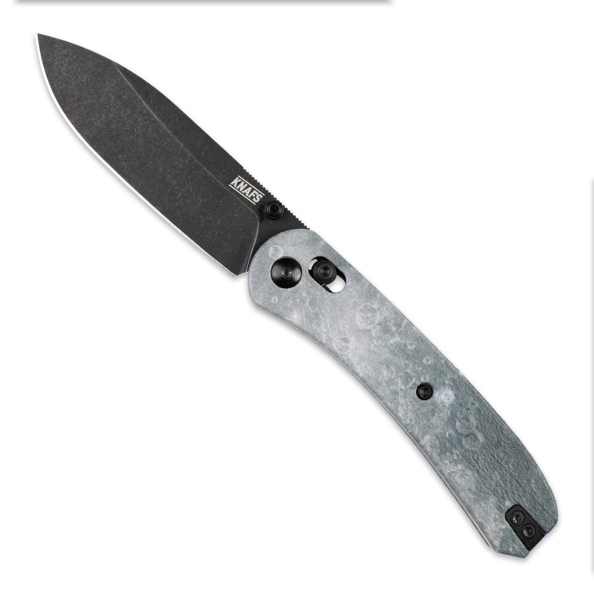 Lander 2 Knife Scales - 3D Lunar Moon Surface - Tranquility Base