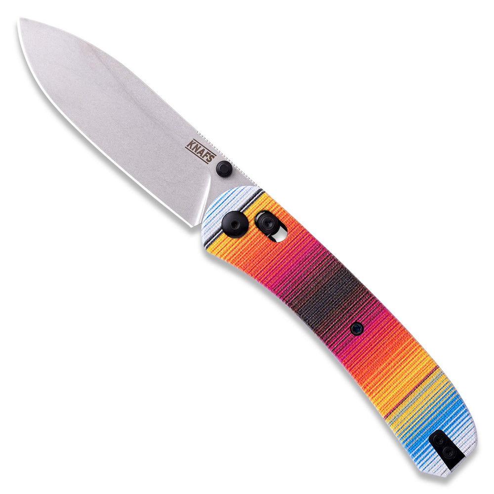 Lander 2 Knife Scales - Mexican Blanket G10