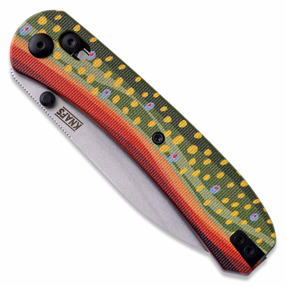 Lander 2 Knife Scales - Brook Trout G10
