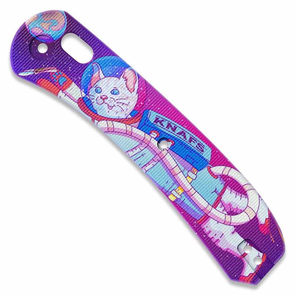 Lander 2 Knife Scales - Kitty Cosmo Crew G10
