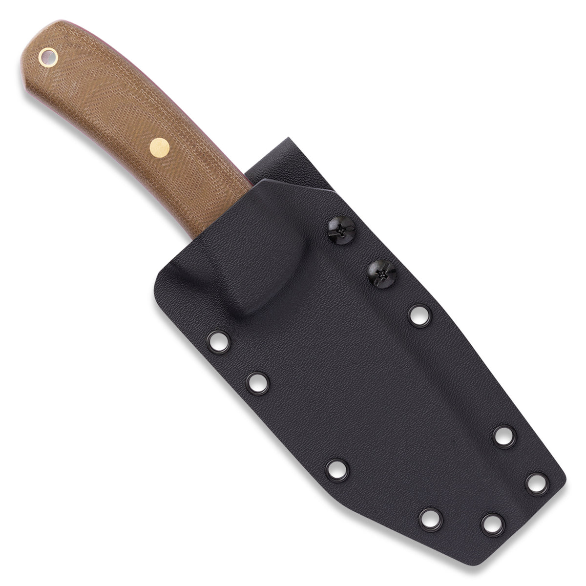The Large Lulu Fixed Blade Knife, A2 Steel - Knafs