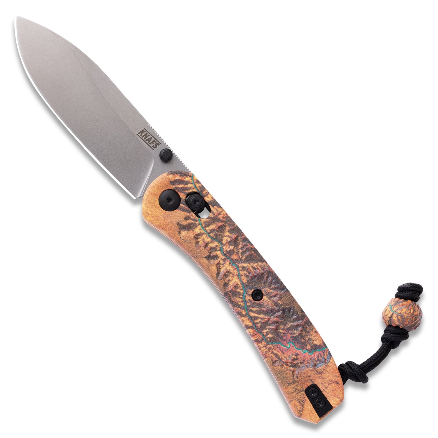 Lander 2 Pocket Knife - Dan Becker Exclusive - Grand Canyon Scales
