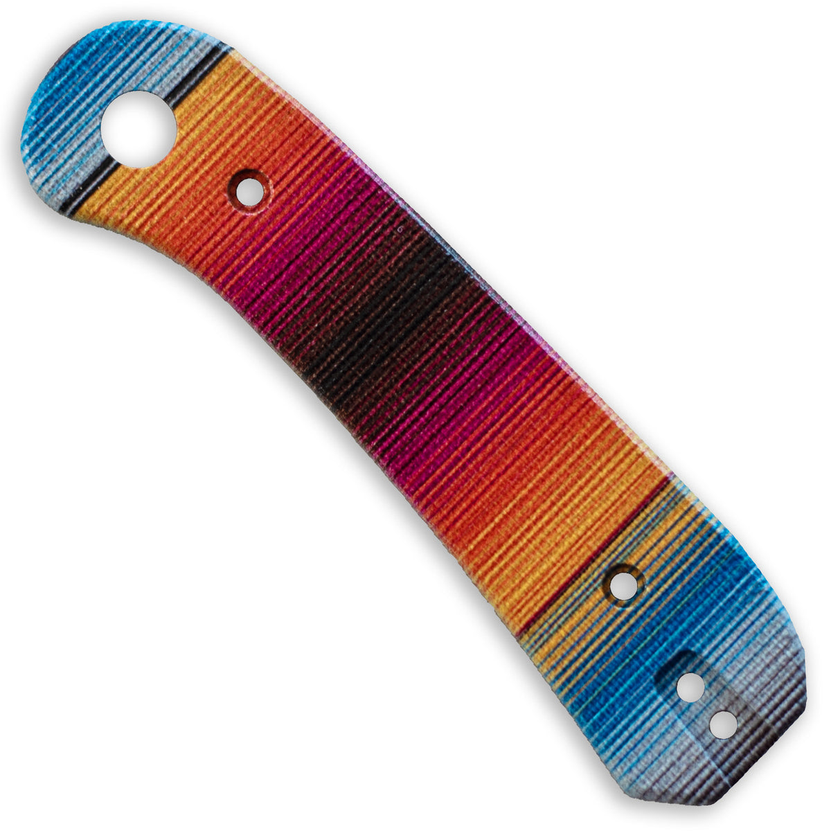Lander 1 Knife Scales - Mexican Blanket G10 – Knafs